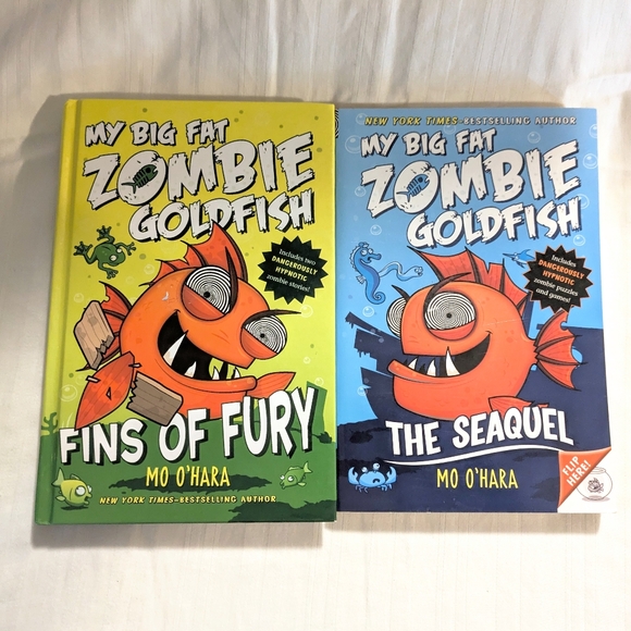 Toys | My Big Fat Zombie Goldfish Kids Book Series By Mo Ohara | Poshmark